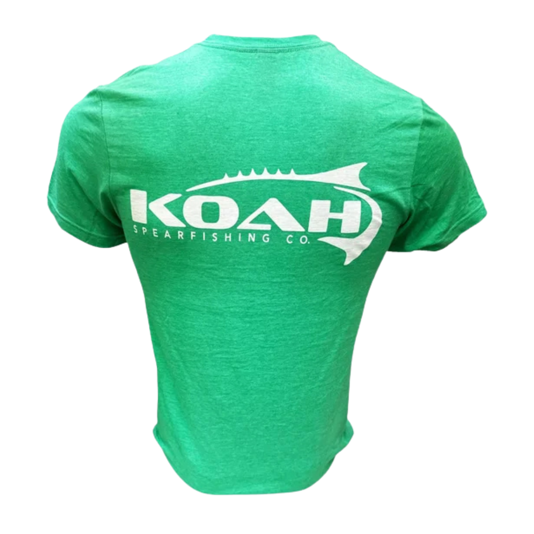 Koah Logo T-Shirt (Heather Kelly Green) – Koah Spearfishing Company